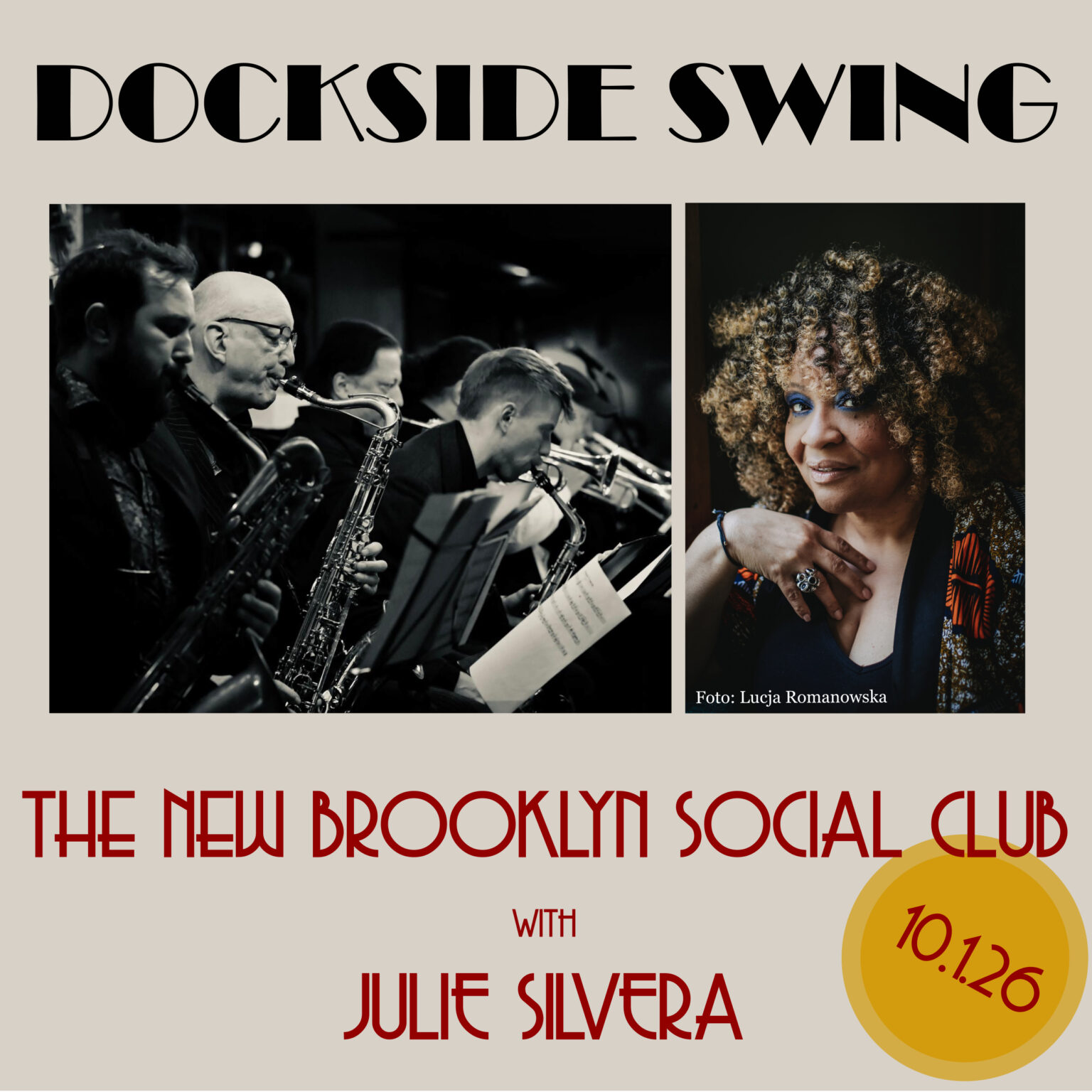 Dockside Swing - The New Brooklyn Social Club with Julie Silvera live ...